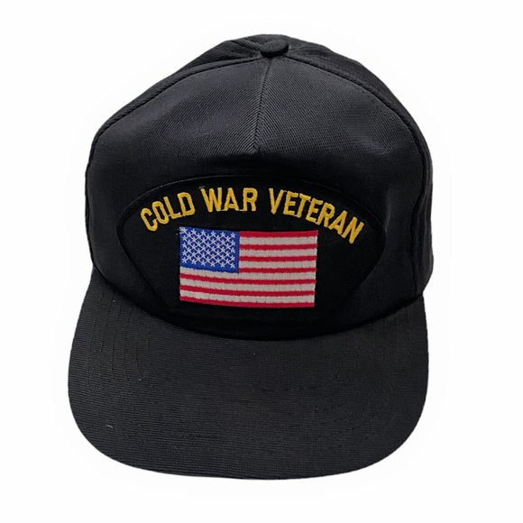 Accessories | Mens Cold War Veteran Cap Hat Black | Poshmark